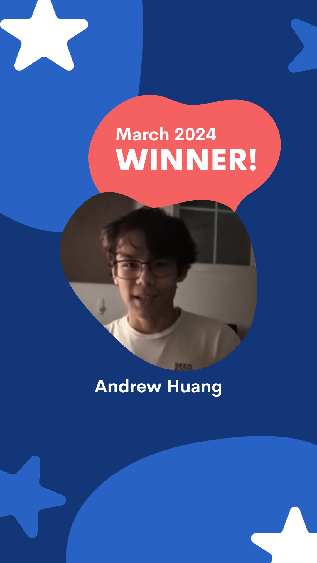 Andrew Huang's post on Goodwall - Hey! My name is Andrew Huang, and I ...