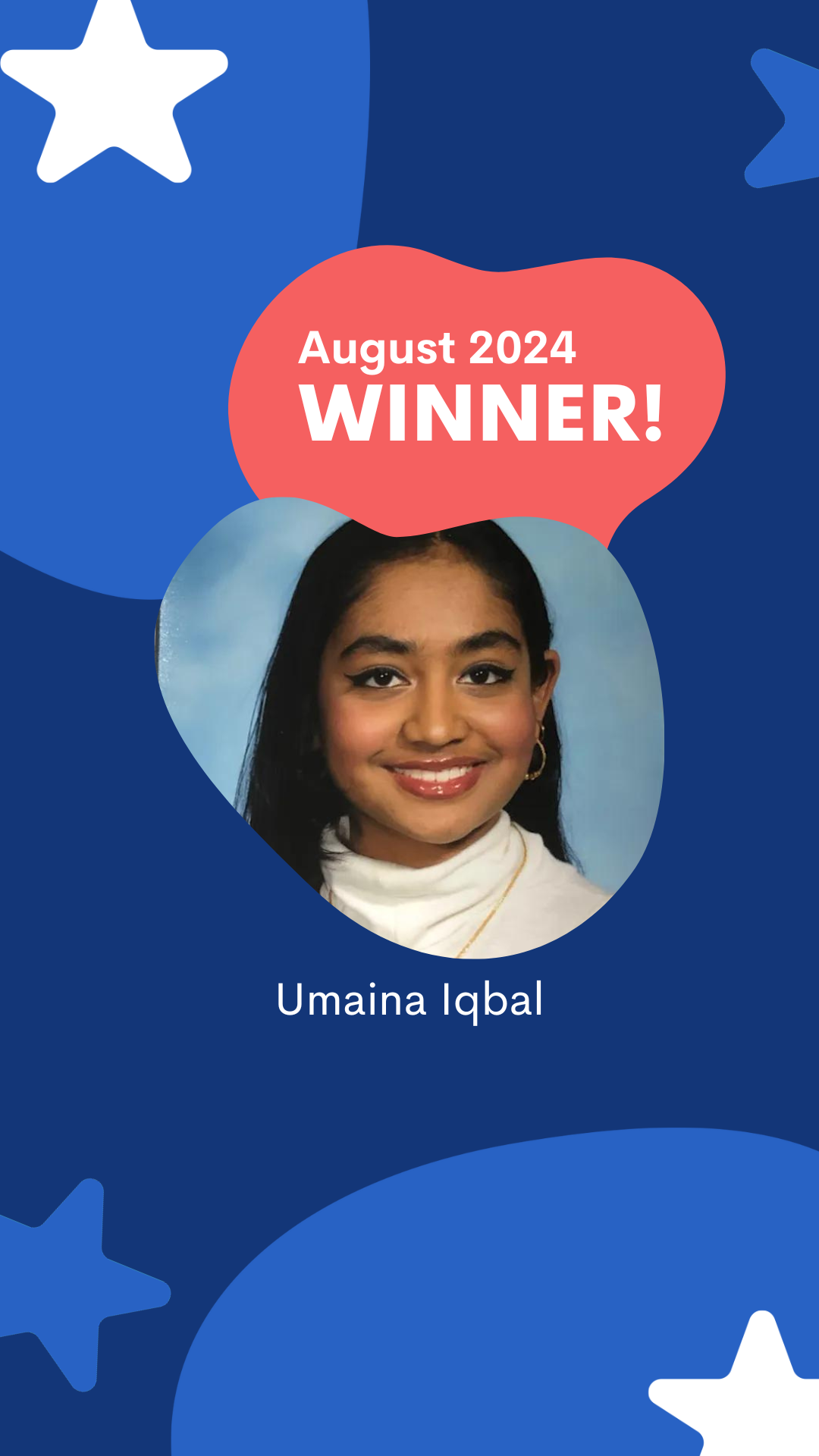 Umaina Iqbal's post on Goodwall - Hello! I am Umaina Iqbal from Yonkers ...