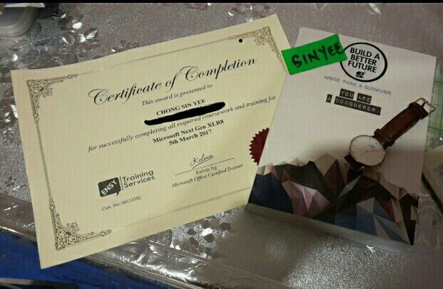 Chong Sin Yee's post on Goodwall - Successfully completed Microsoft ...