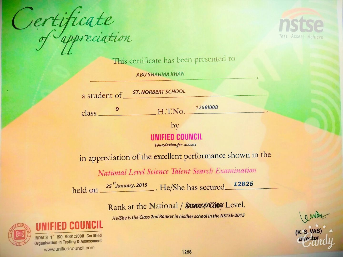 Abu Shahma's post on Goodwall - Certificate of appreciation . #class ...