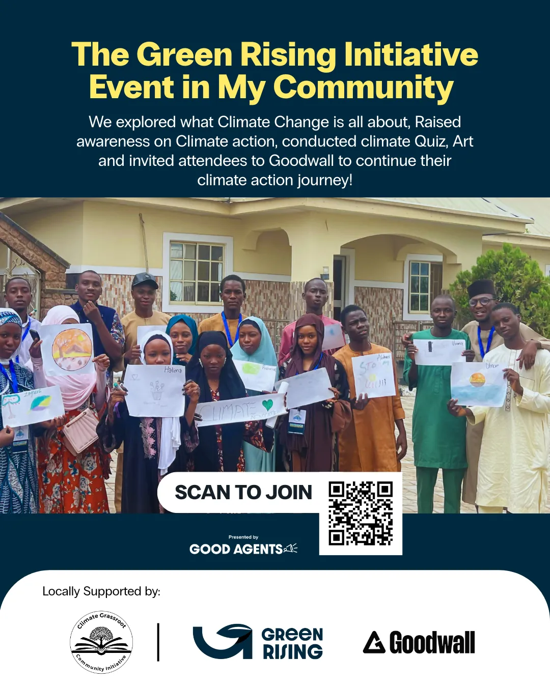 Amina Musa's post on Goodwall - The Climate Fun Fair and Launch was a ...