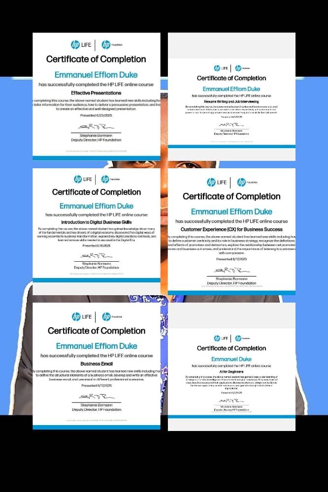 Emmanuel Duke's post on Goodwall - I successfully completed 6 HP life ...