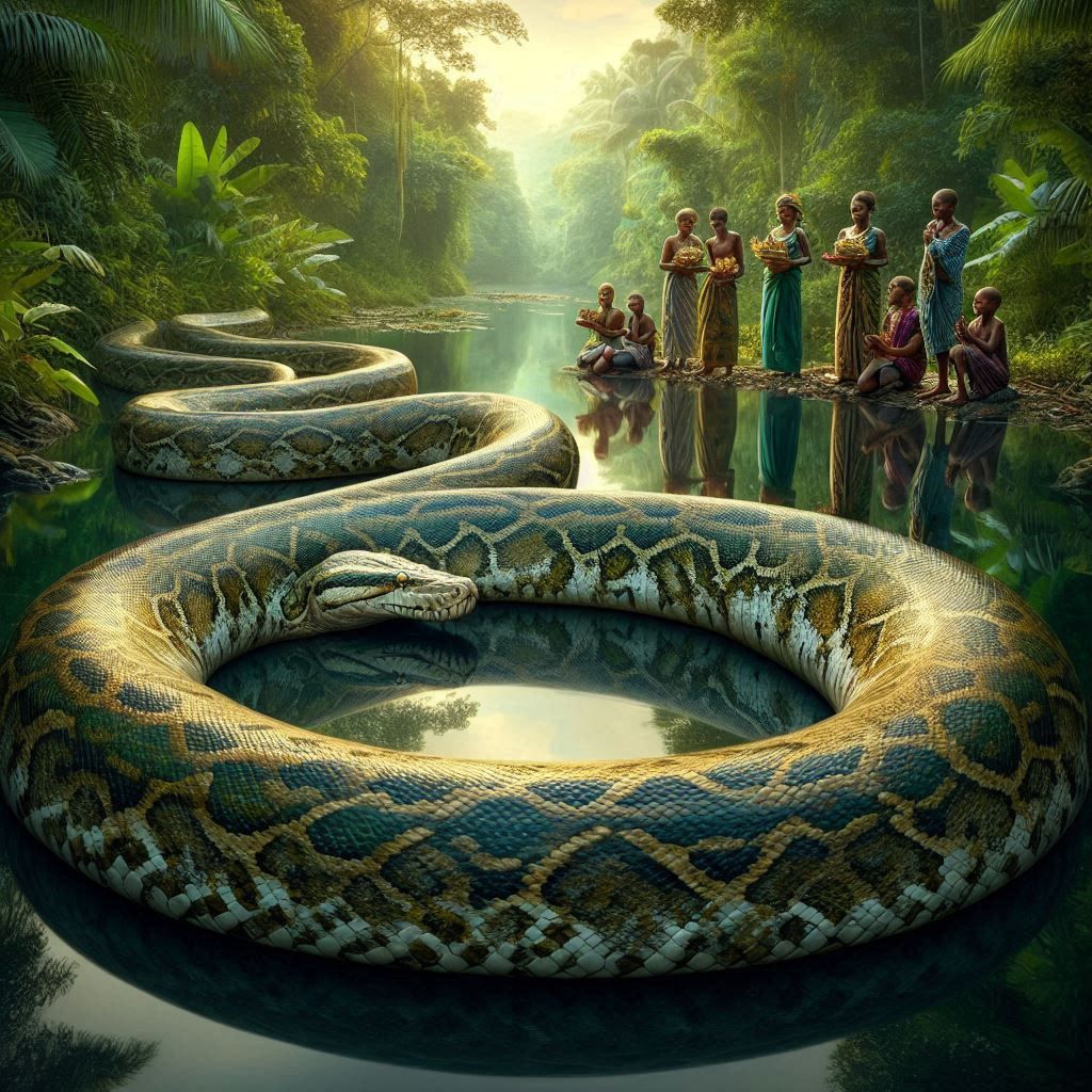 Chiamaka Ekele's post on Goodwall - Eke Njaba is the sacred python of ...