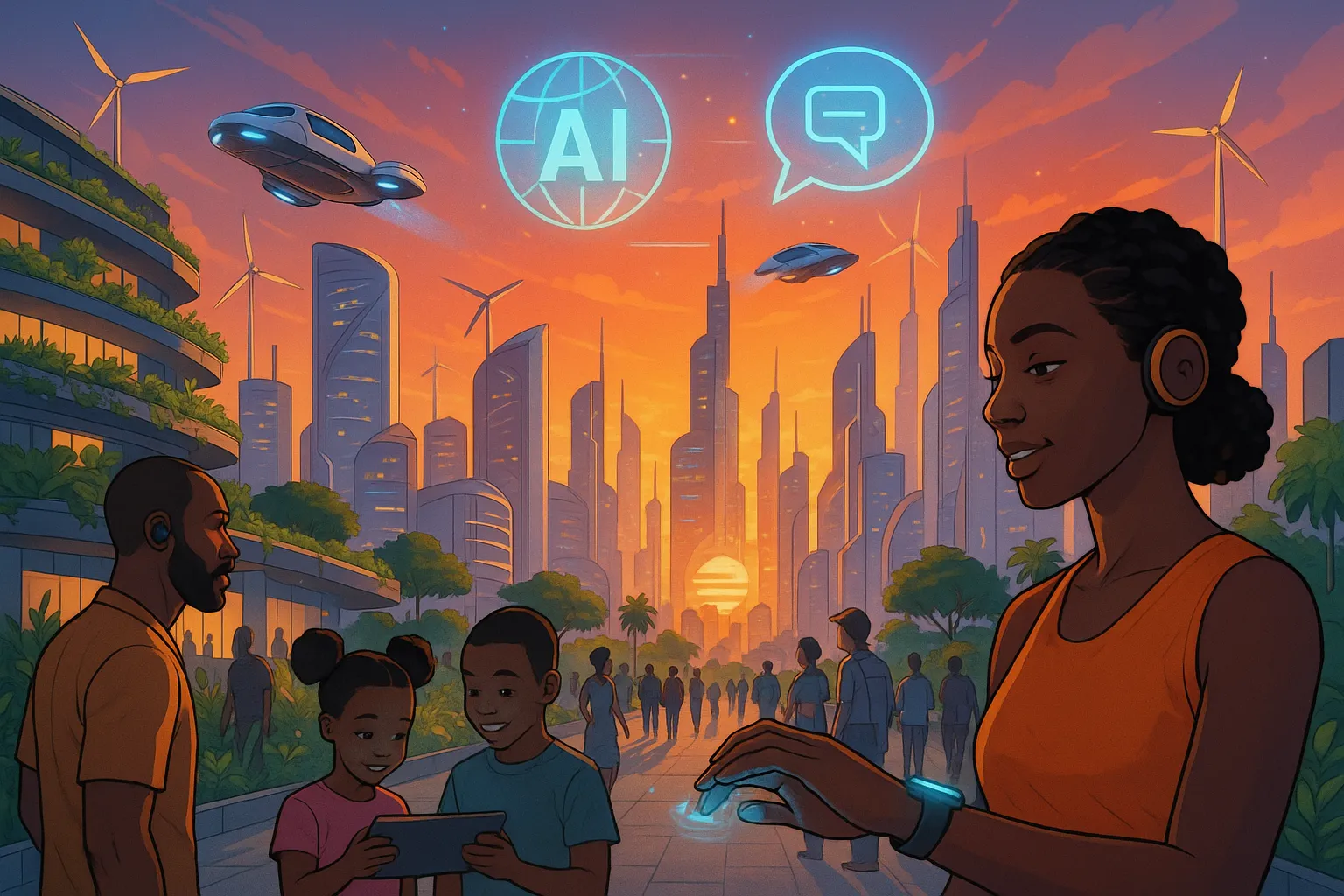 José Humberto Ndambi's post on Goodwall - A futuristic African city ...
