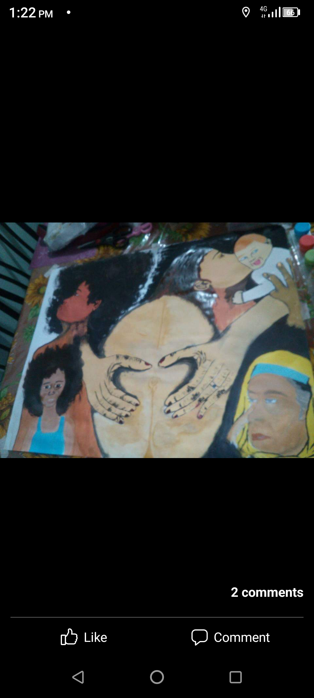 Axel God Gaming's post on Goodwall - Did this sort of mural for mother ...