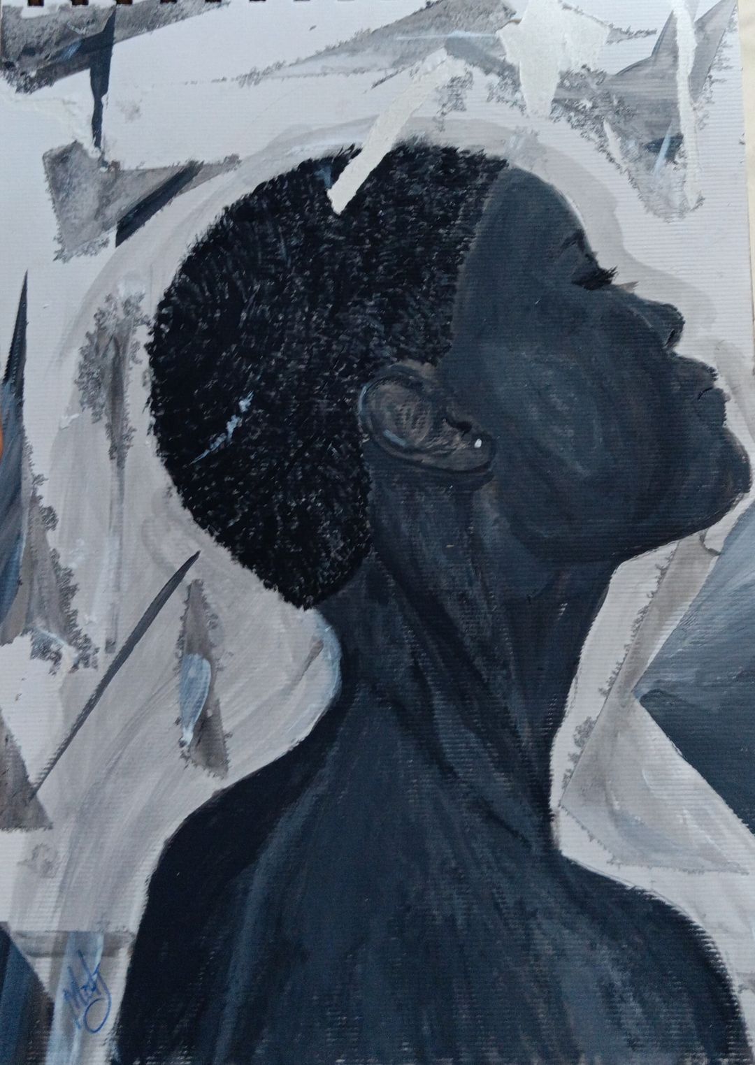 Darryl Art's post on Goodwall - artwork made with acrylic tableau peint ...