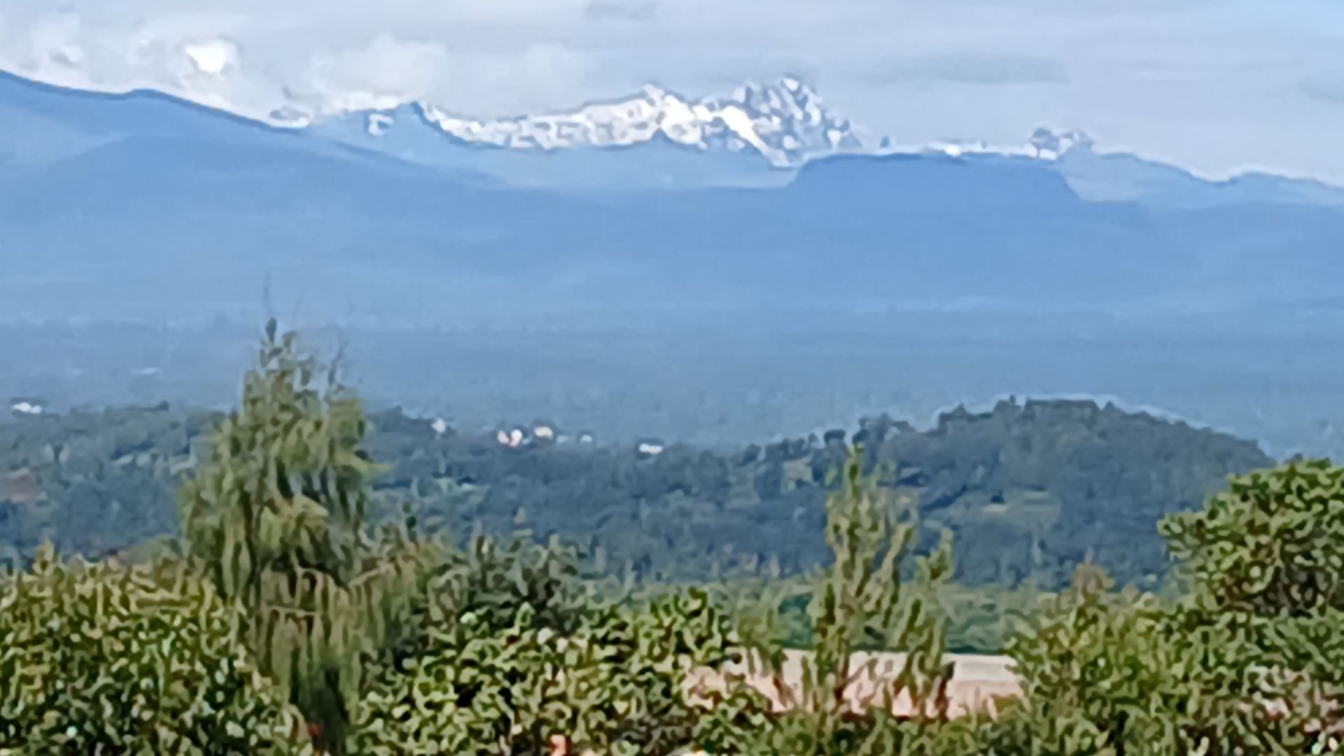 Hussein Liban's post on Goodwall - The peak of mount kenya covered in ...