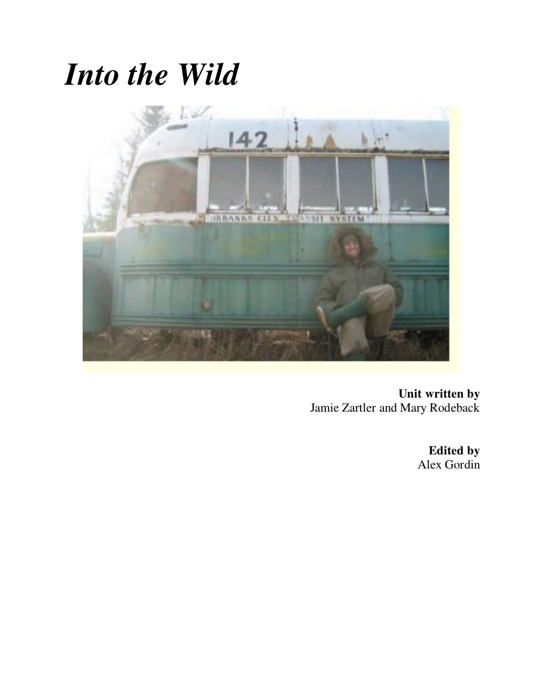 Theophire Akayezu's post on Goodwall - Here is the book "Into the Wild ...