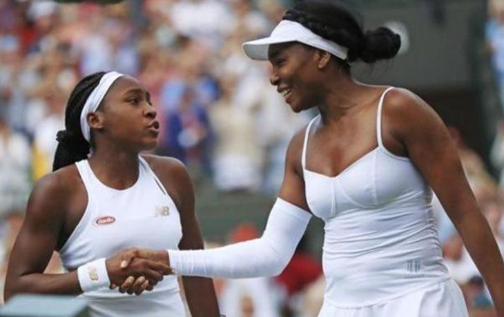 Lilly Ross's post on Goodwall - Coco Gauff after beating Venus Williams ...