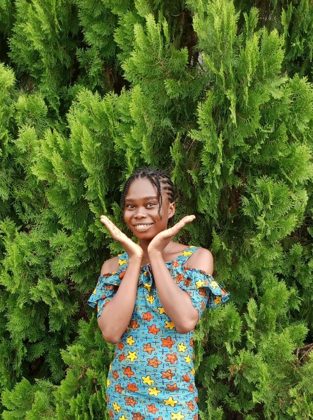 Queen Nweze's post on Goodwall - "The golden hour meets a captivating smile, creating the ideal ...