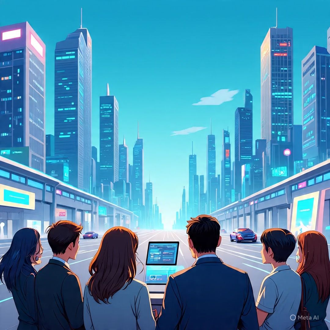 Dami Alex's post on Goodwall - A futuristic image where citizens work ...