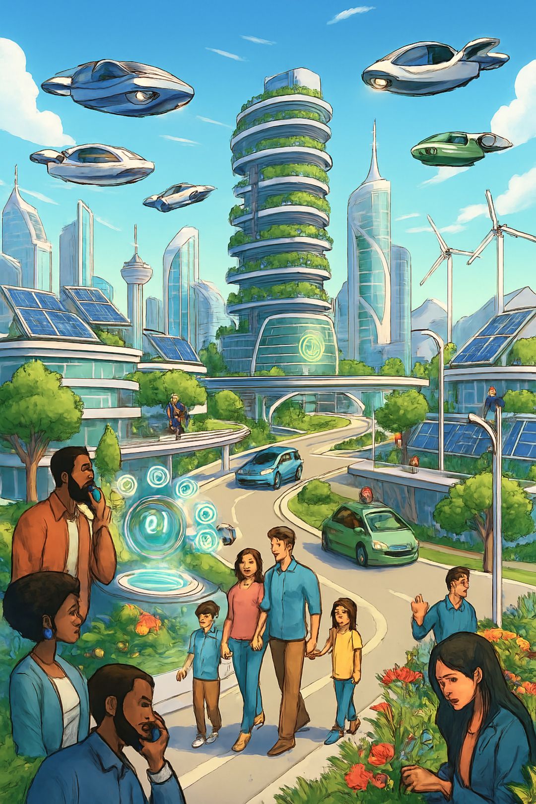 Favour Onyeka's post on Goodwall - A futuristic smart city powered ...