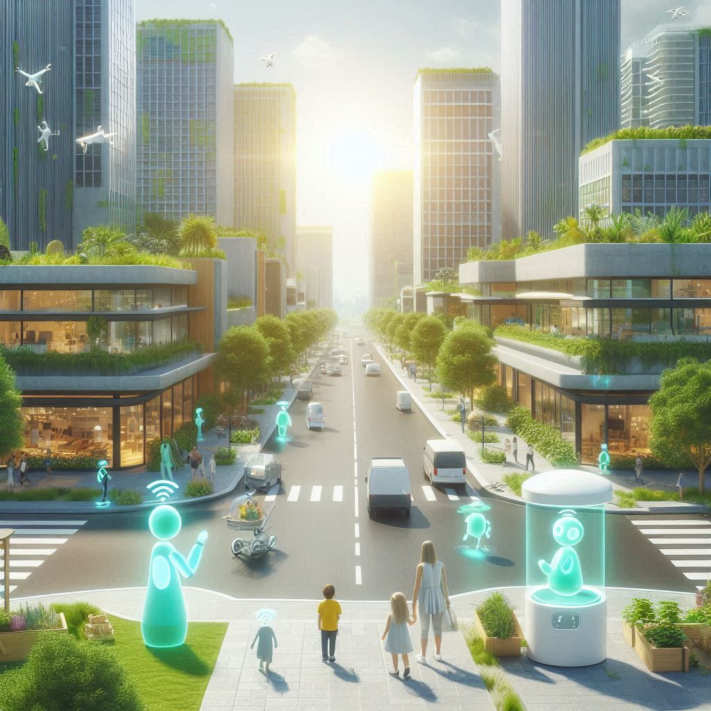Bipin Subedi's post on Goodwall - A sunny, futuristic city where AI ...