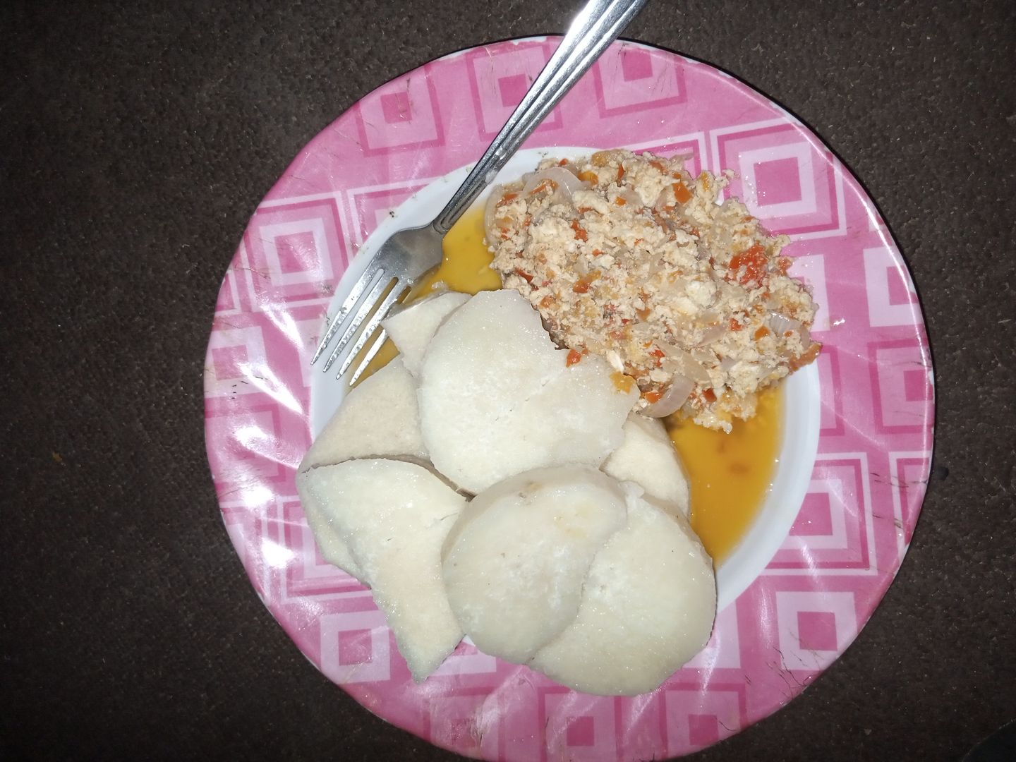 Adetoro Blessing's post on Goodwall - This is Yam and egg sauce.Its so ...