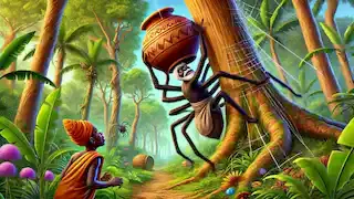 Akinsanya Haishat Omowunmi's post on Goodwall - The Tale of Anansi's Wisdom In the heart of the ...