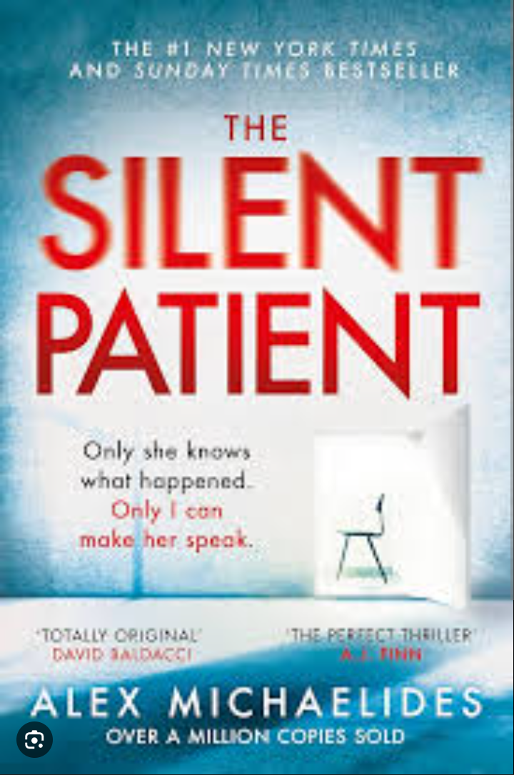 Comfort Ogaba's post on Goodwall - "The Silent Patient" by Alex Michaelides is a psychological ...