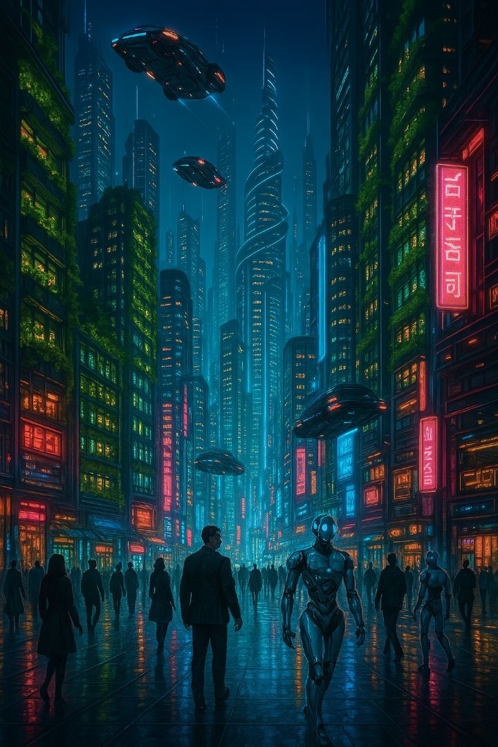 Anjan Halder's post on Goodwall - "A futuristic mega-city in the year ...