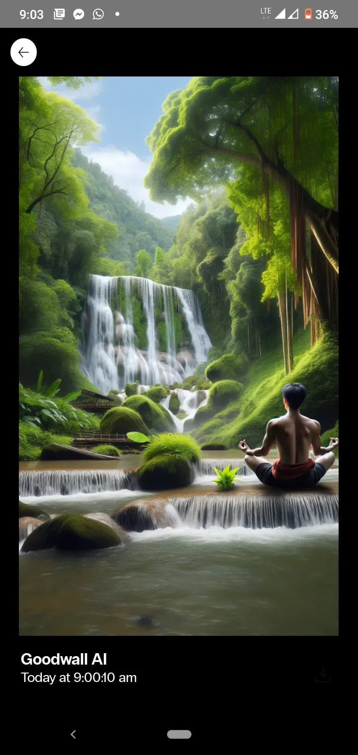 Patrick Onyegbuna's post on Goodwall - The serenity of the waterfall is ...