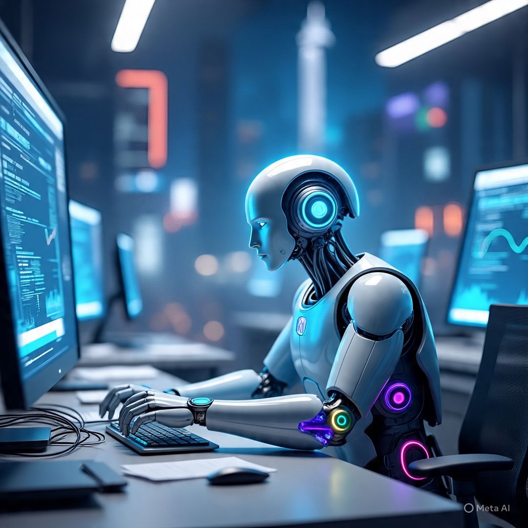 Vera Mbum's post on Goodwall - This is the image of an AI performing sentineling works ...