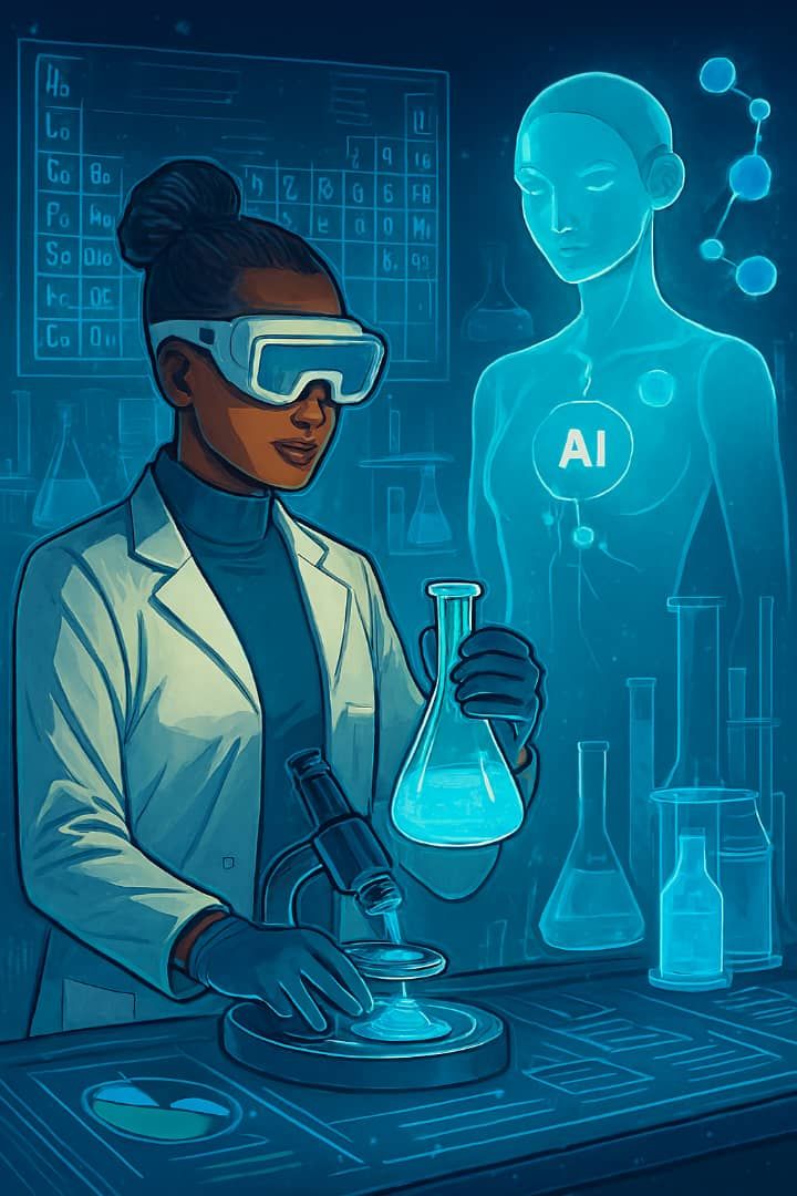 David Joseph Cephas's post on Goodwall - A futuristic chemist in the ...