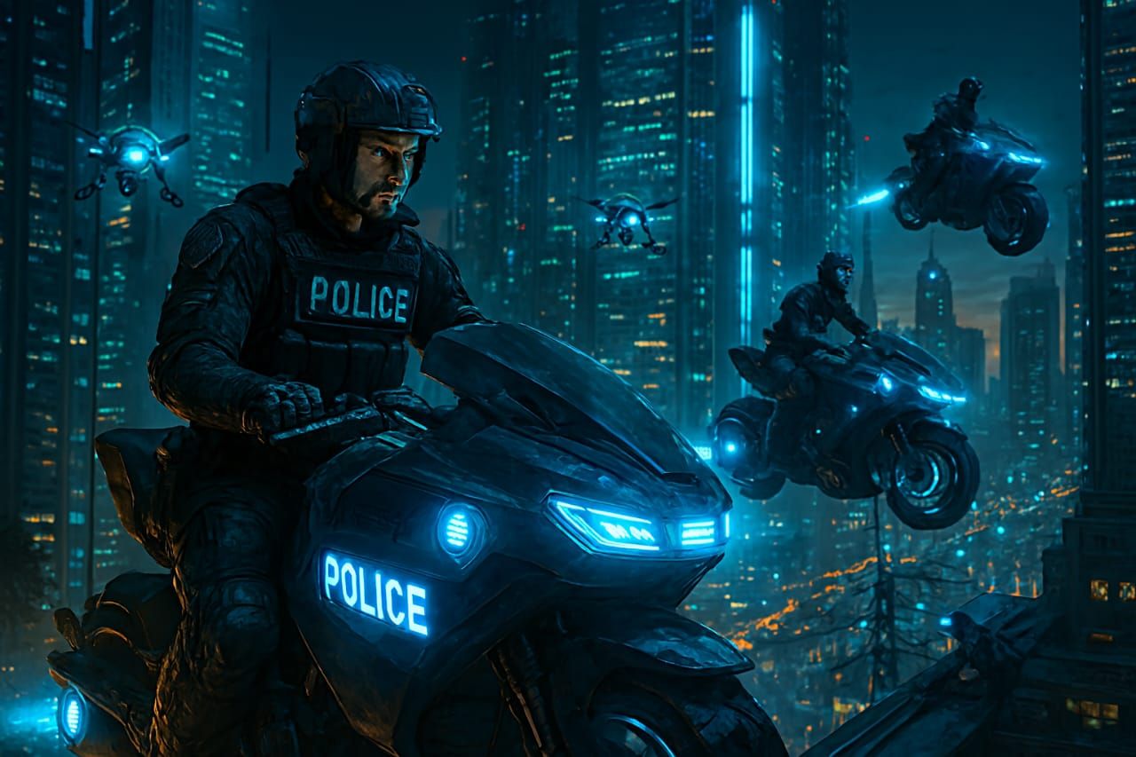Molelekeng Kgosiitsile's post on Goodwall - A futuristic police unit ...