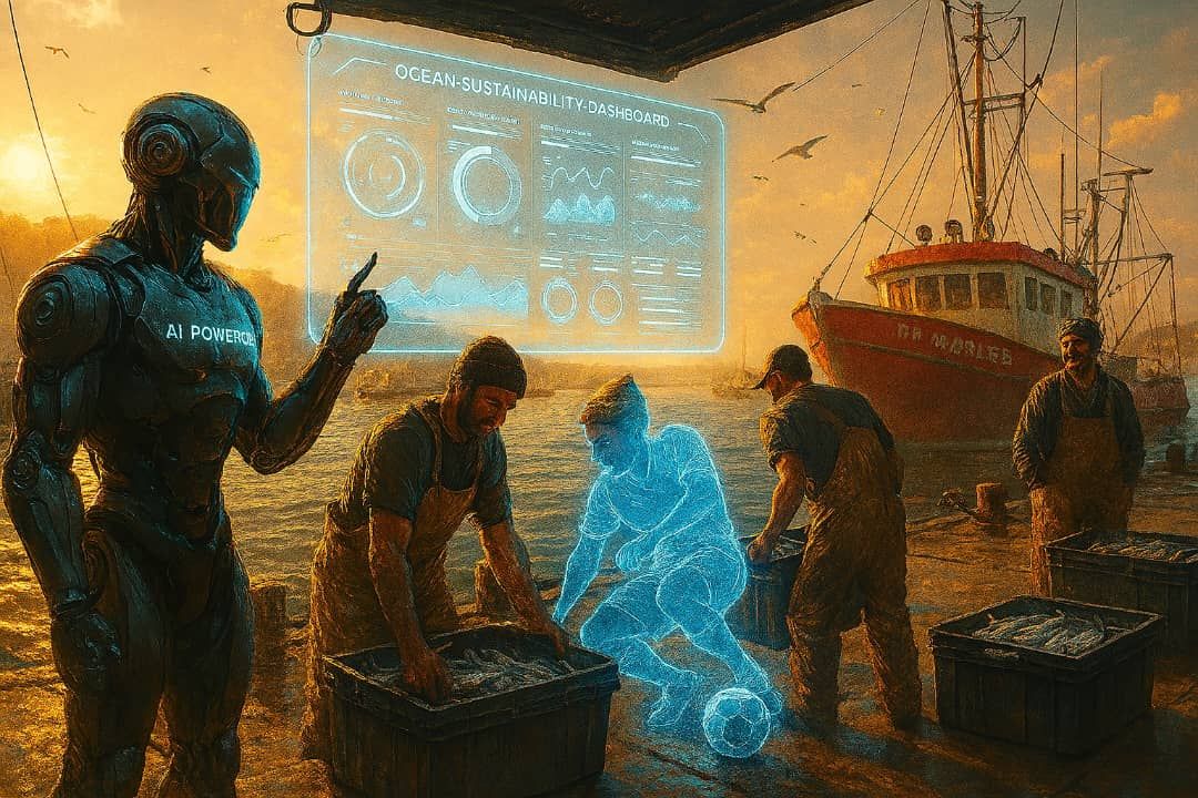 Lawal Miracle's post on Goodwall - A coastal fishing dock where AI ...