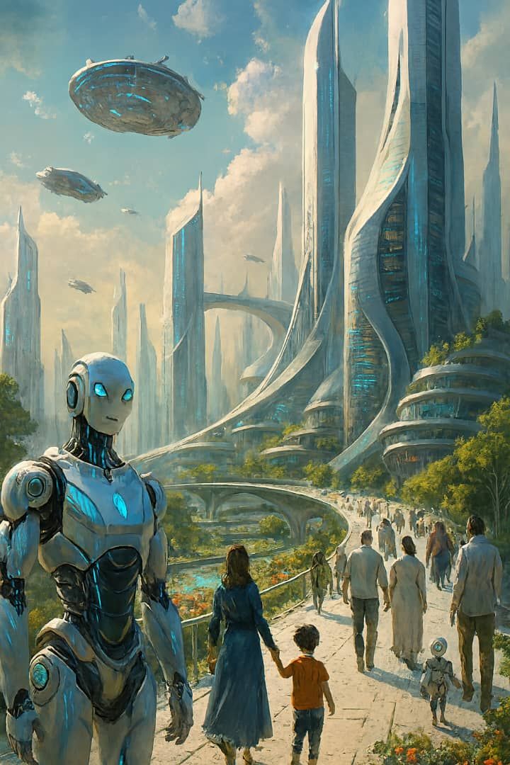 Daniel Agadaga's post on Goodwall - A futuristic city where humans and ...