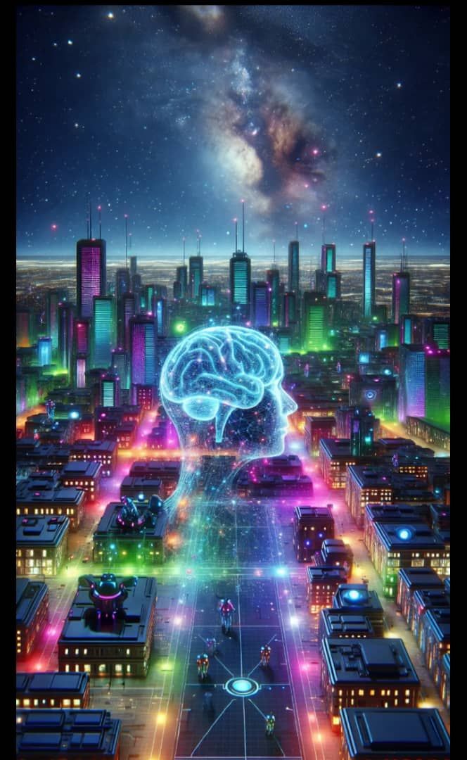 Atinuke Fatoye's post on Goodwall - A glowing city of tomorrow pulses ...