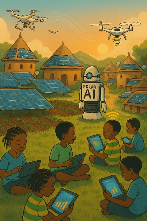 Austine Hall's post on Goodwall - A futuristic village in rural Nigeria ...