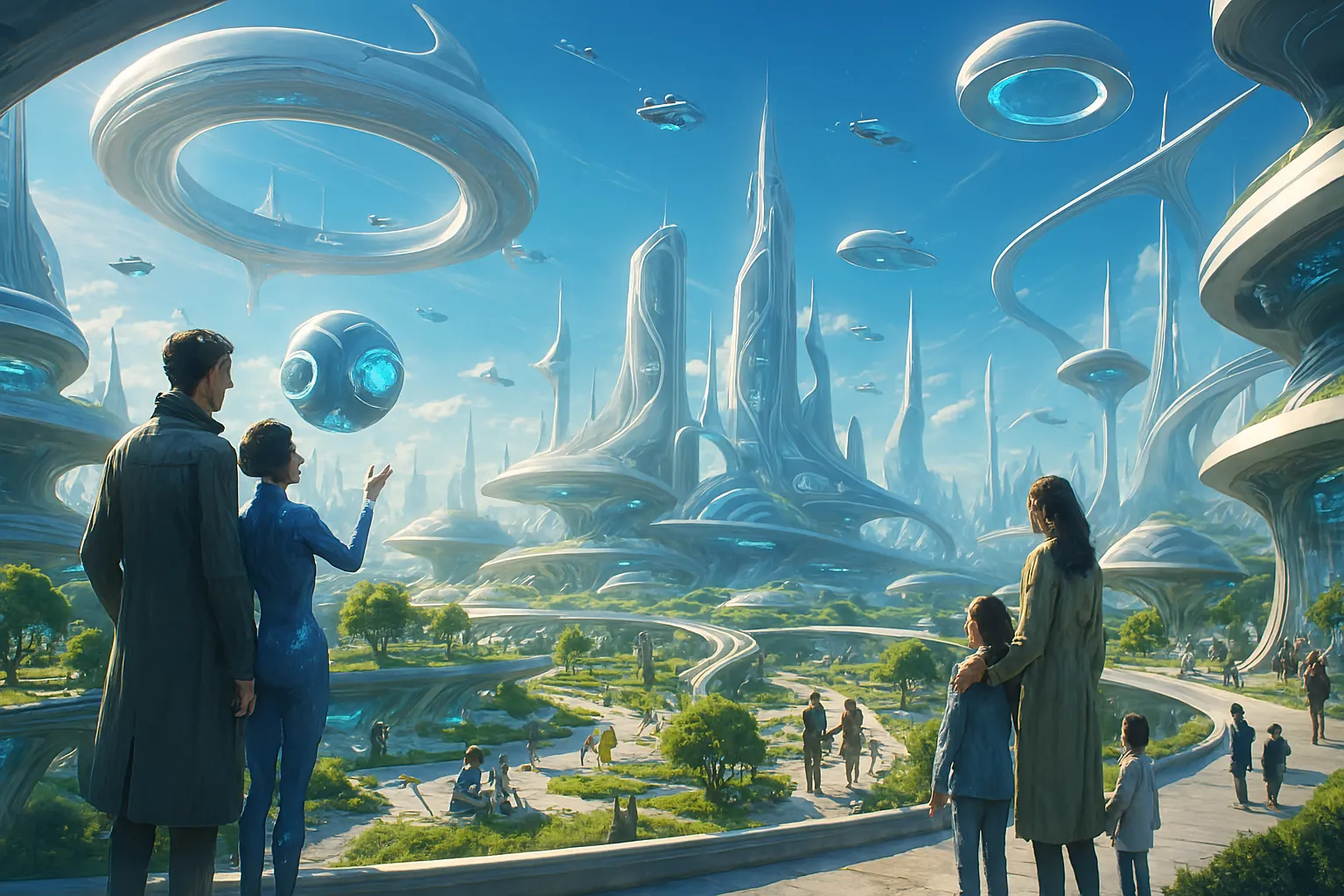Gerald Cole's post on Goodwall - A futuristic cityscape 100 years from ...