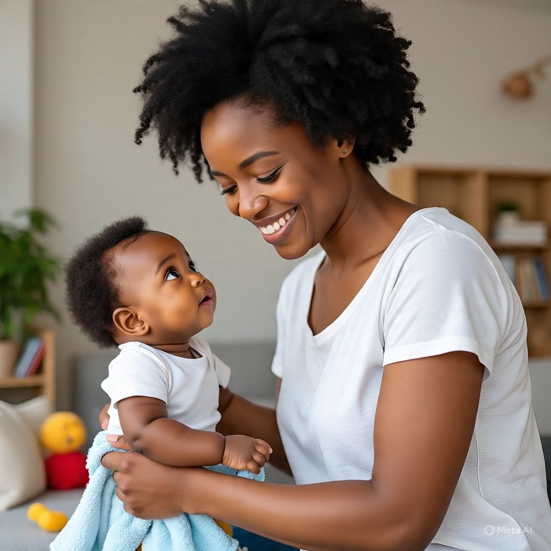 Emmanuel Victoria Blessing's post on Goodwall - A mother! 😍 She's like a superhero, but instead ...