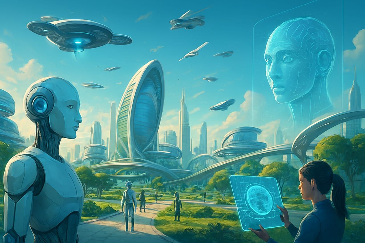 Usim Precious's post on Goodwall - A futuristic cityscape 100 years ...