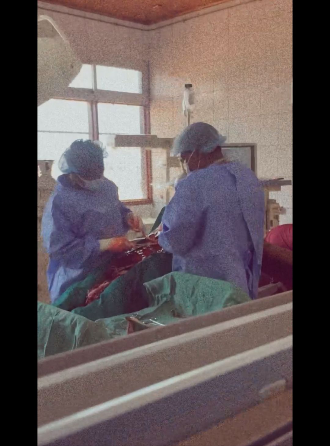 Alison Esther's post on Goodwall - The first picture shows a surgeon ...