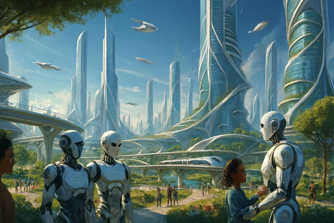 GOOD Luck's post on Goodwall - A harmonious AI-powered future city with ...
