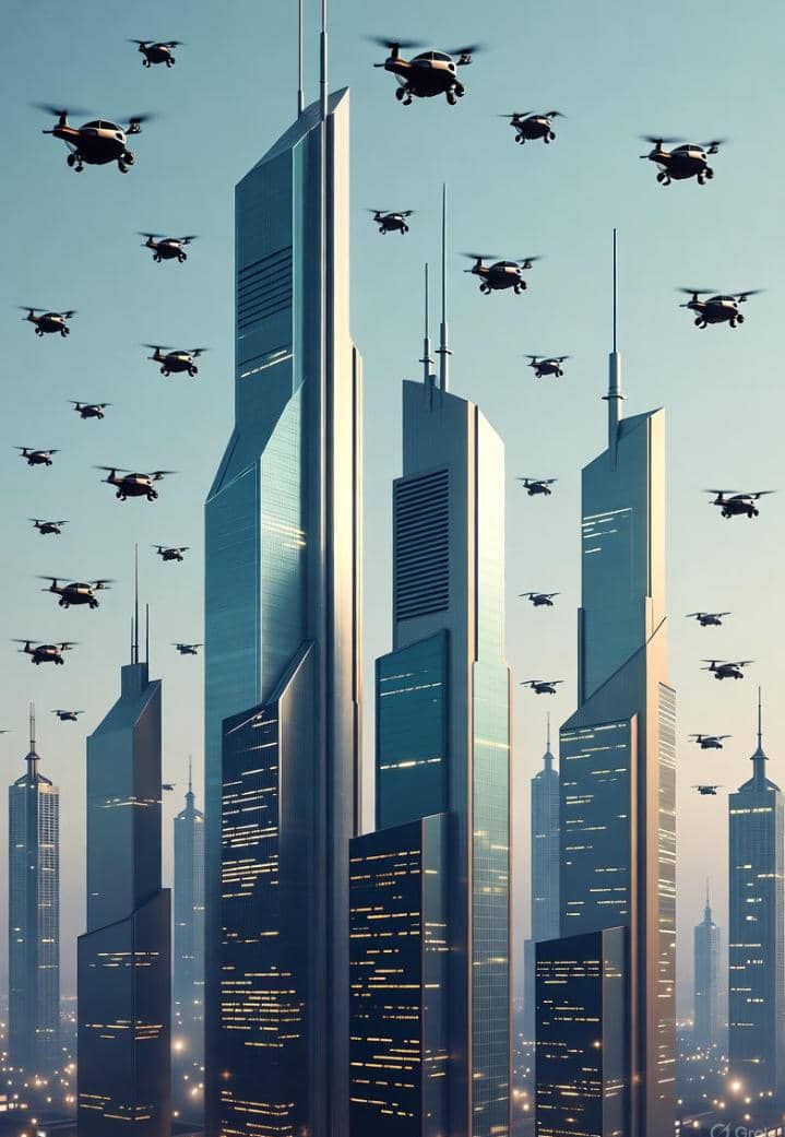 Hammed Aanu's post on Goodwall - A visionary sci-fi metropolis 100 ...
