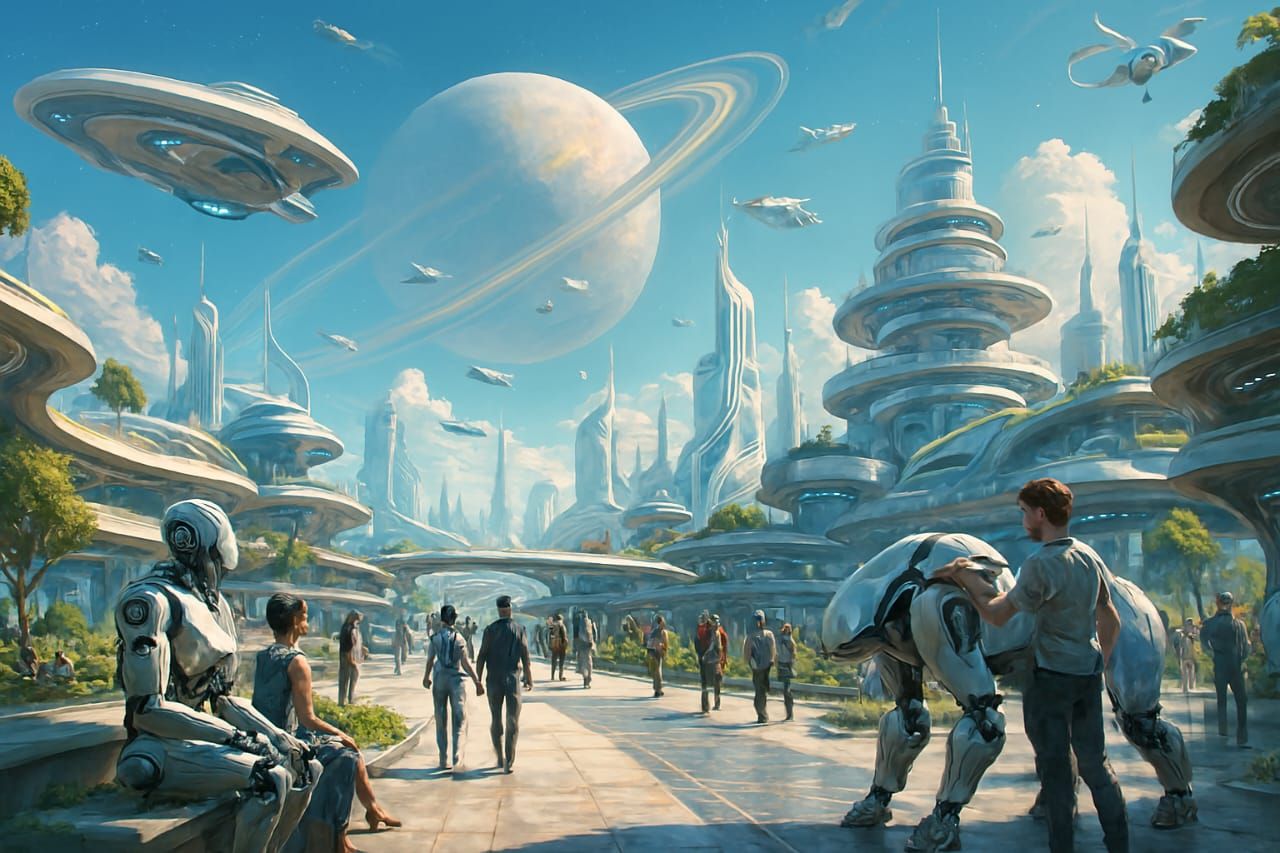 Nsikak Effiong's post on Goodwall - A future society where artificial ...