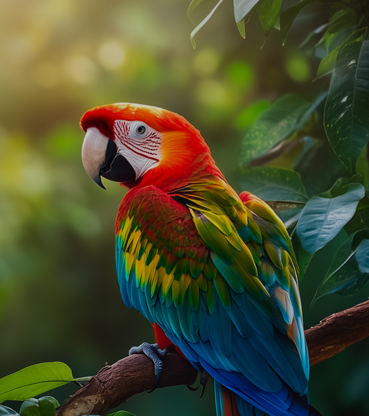 Lucky Izus's post on Goodwall - A beautiful parrot living in absolution ...