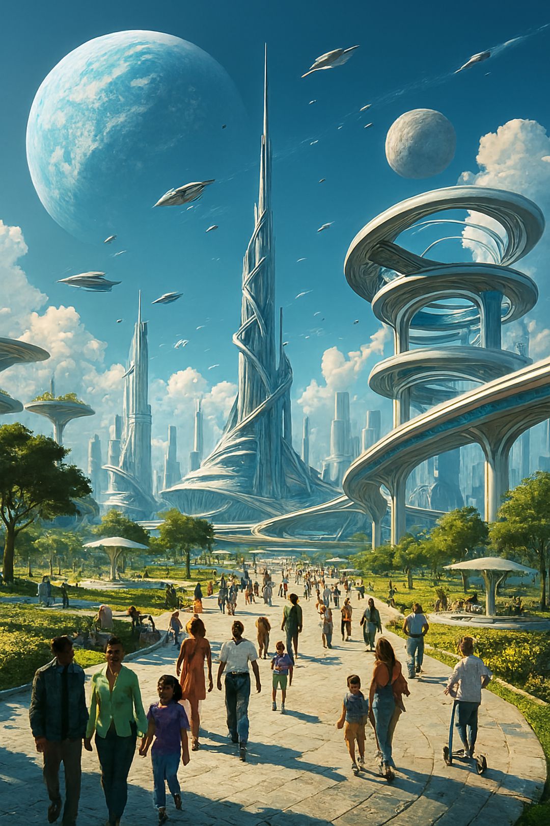 Ayodele Michael's post on Goodwall - “A futuristic city 100 years from ...