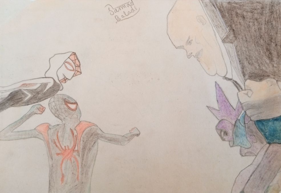Sarmad Baladi's post on Goodwall - I DREW A SPIDERMAN DRAWING#drawing # ...