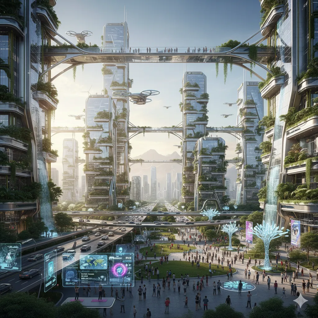 Derone Derek's post on Goodwall - 🌟 2050 City Imagine a city where ...