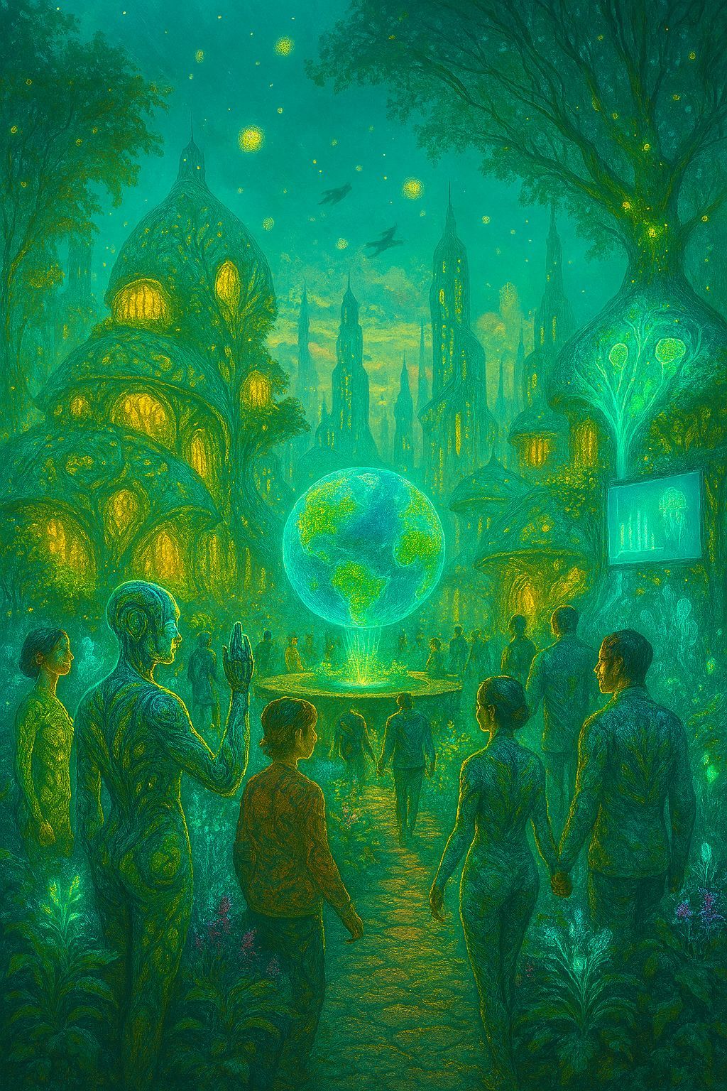 Dudu Enyinnaya's post on Goodwall - *A futuristic city in 2050 built ...