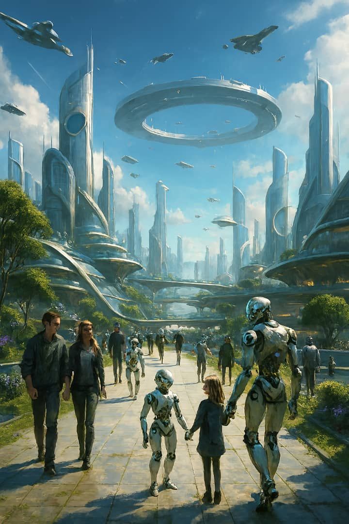 Nansel Nanbut's post on Goodwall - A vibrant futuristic world 100 years ...