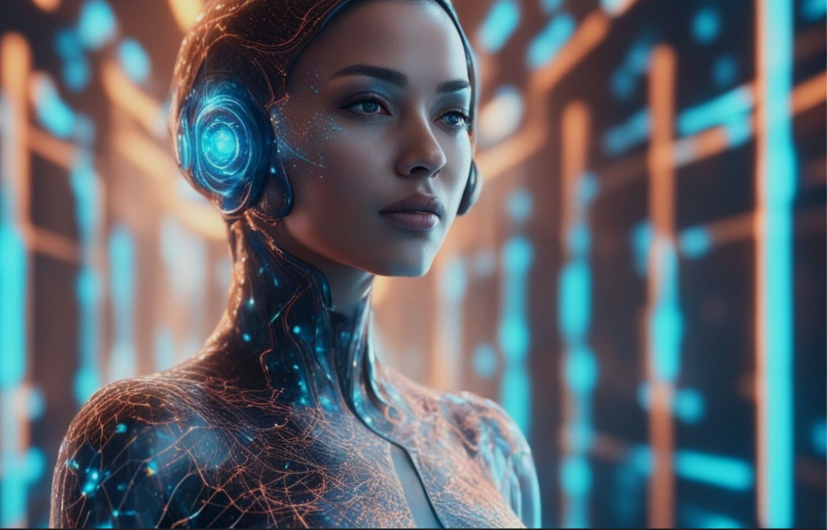 Ireoluwa Seun's post on Goodwall - The image shows a futuristic female ...