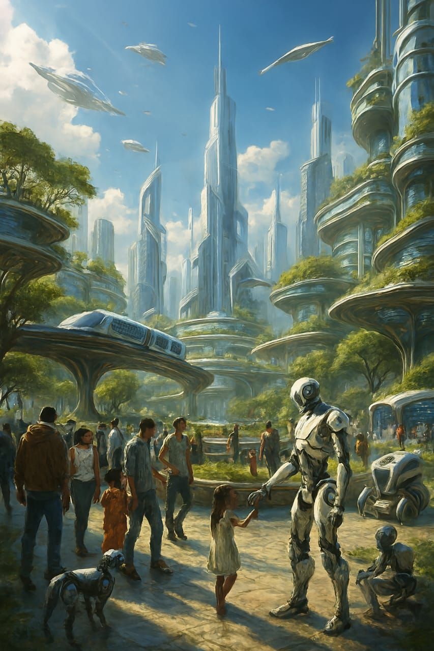 Yakubu Isah Enesi's post on Goodwall - A futuristic utopia 100 years ...