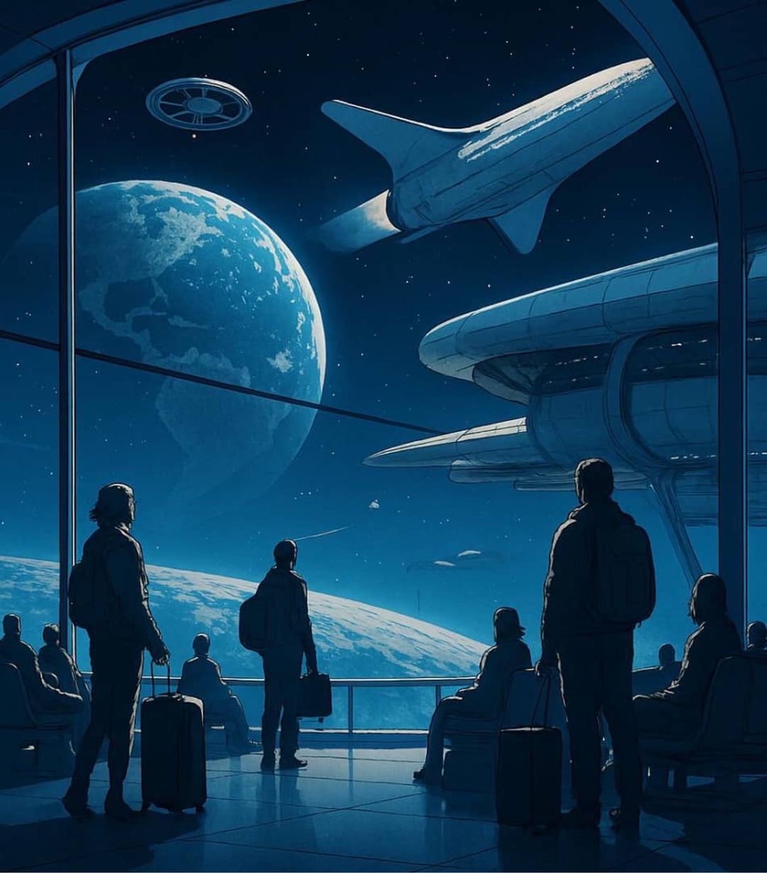 Yetunde Banji's post on Goodwall - A futuristic spaceport terminal ...