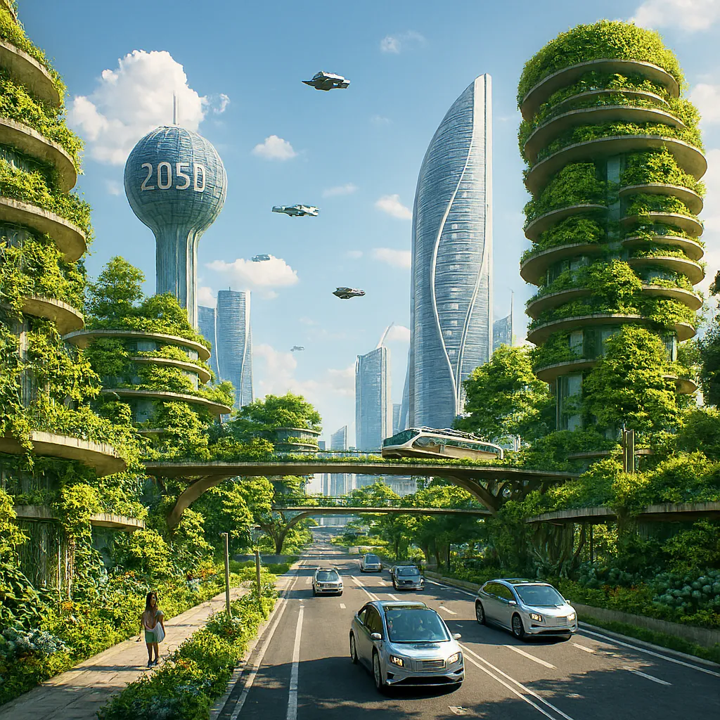 Titilayo Risikat's post on Goodwall - A futuristic vision of Earth in ...